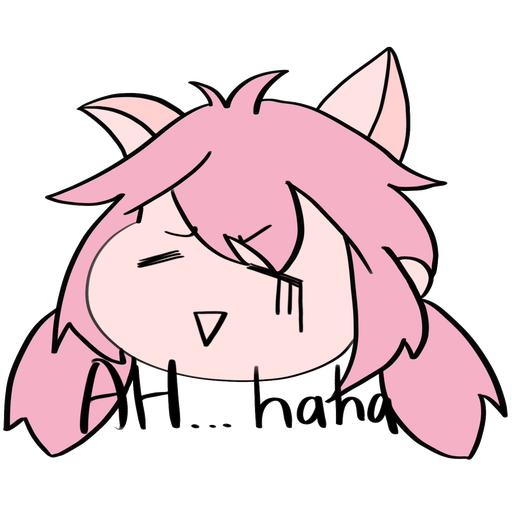 cat girl WhatsApp Stickers - Stickers Cloud