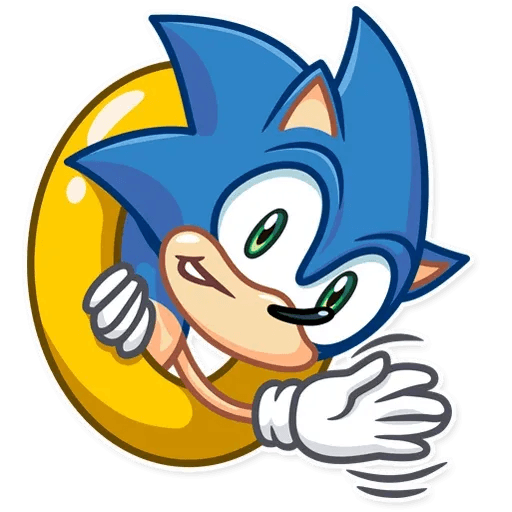 Sonic WhatsApp Stickers - Stickers Cloud